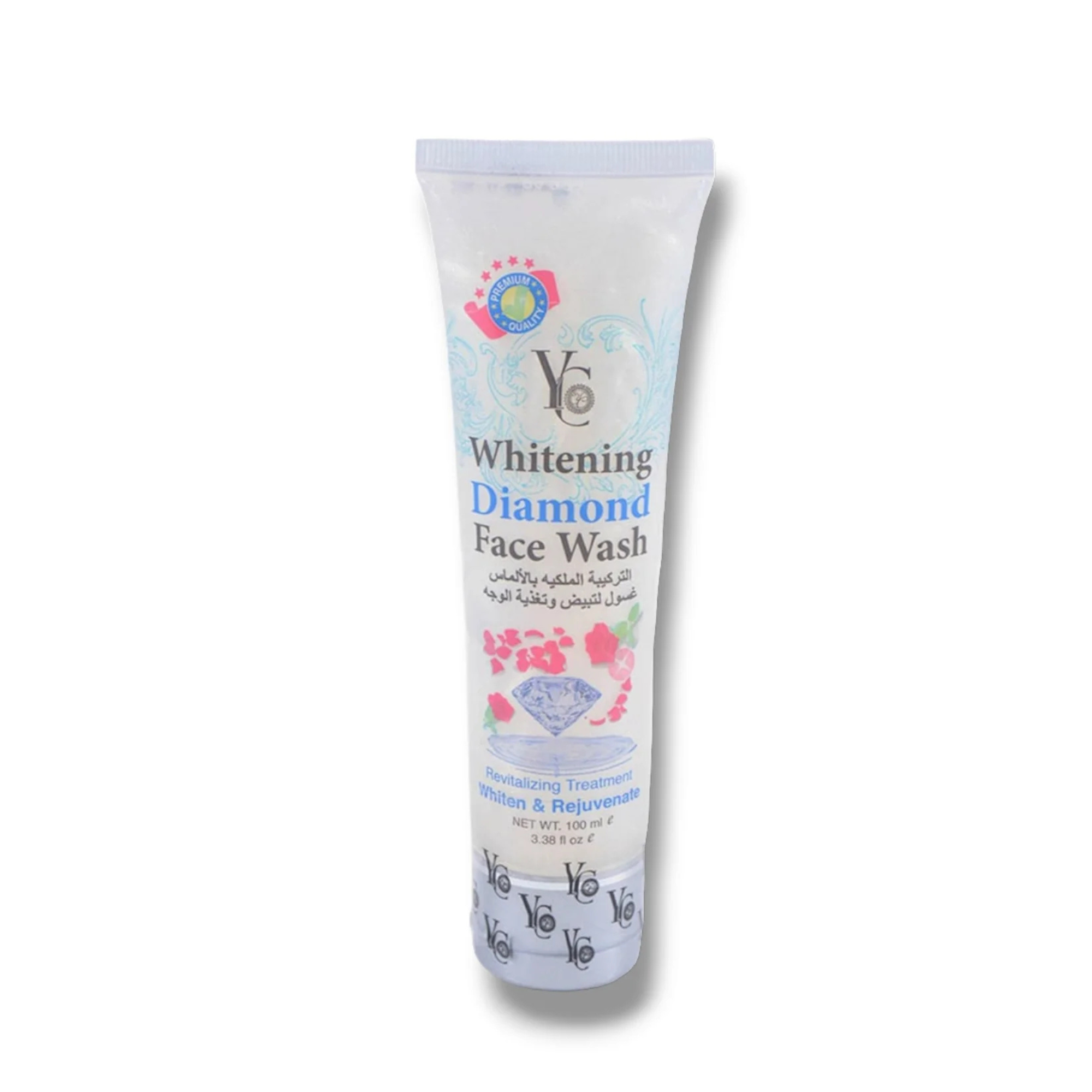 YC Whitening Diamond Face Wash 100ml | Daily Facial Cleanser with ...
