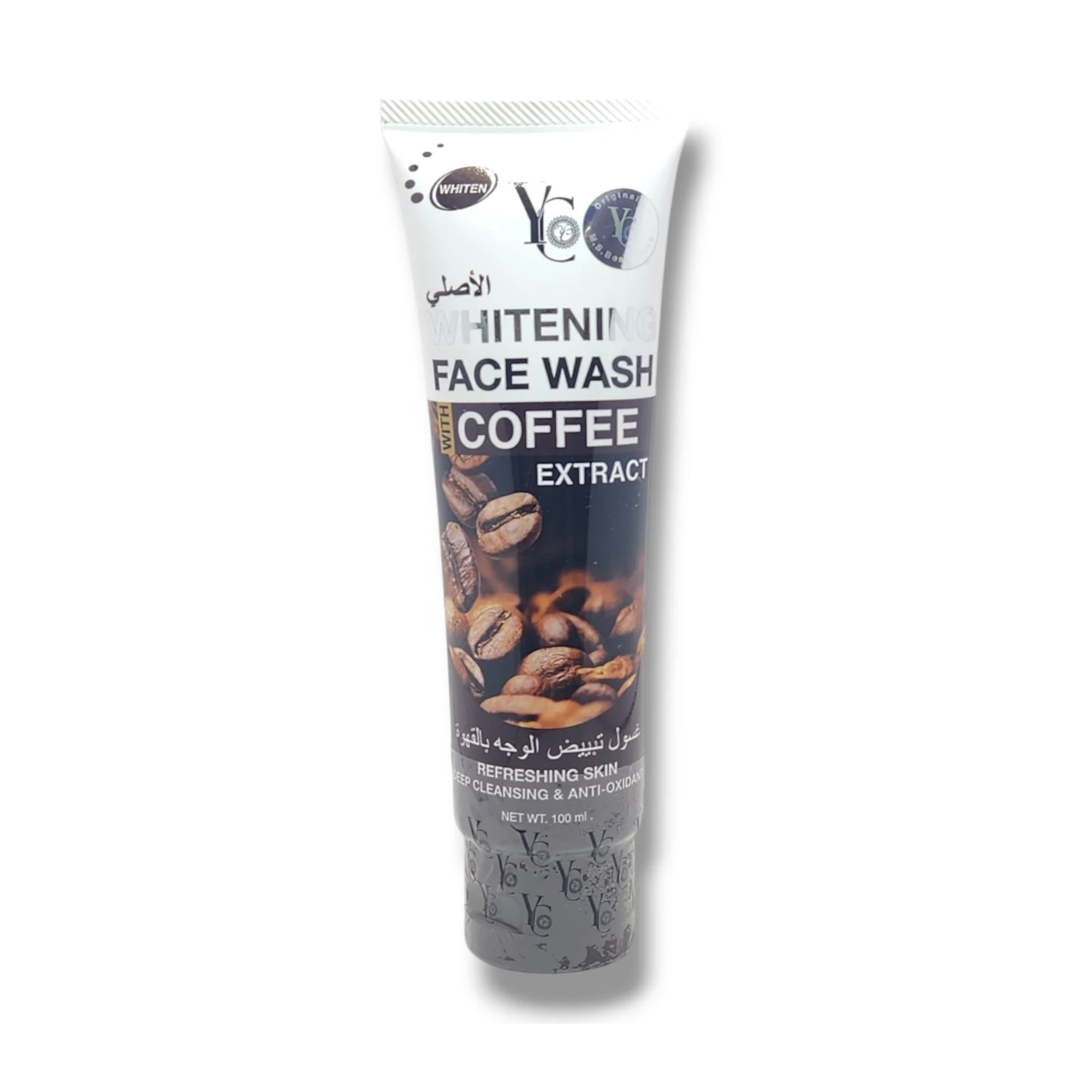 YC Whitening Face Wash with Coffee Extract | Refreshing Cleanser for ...