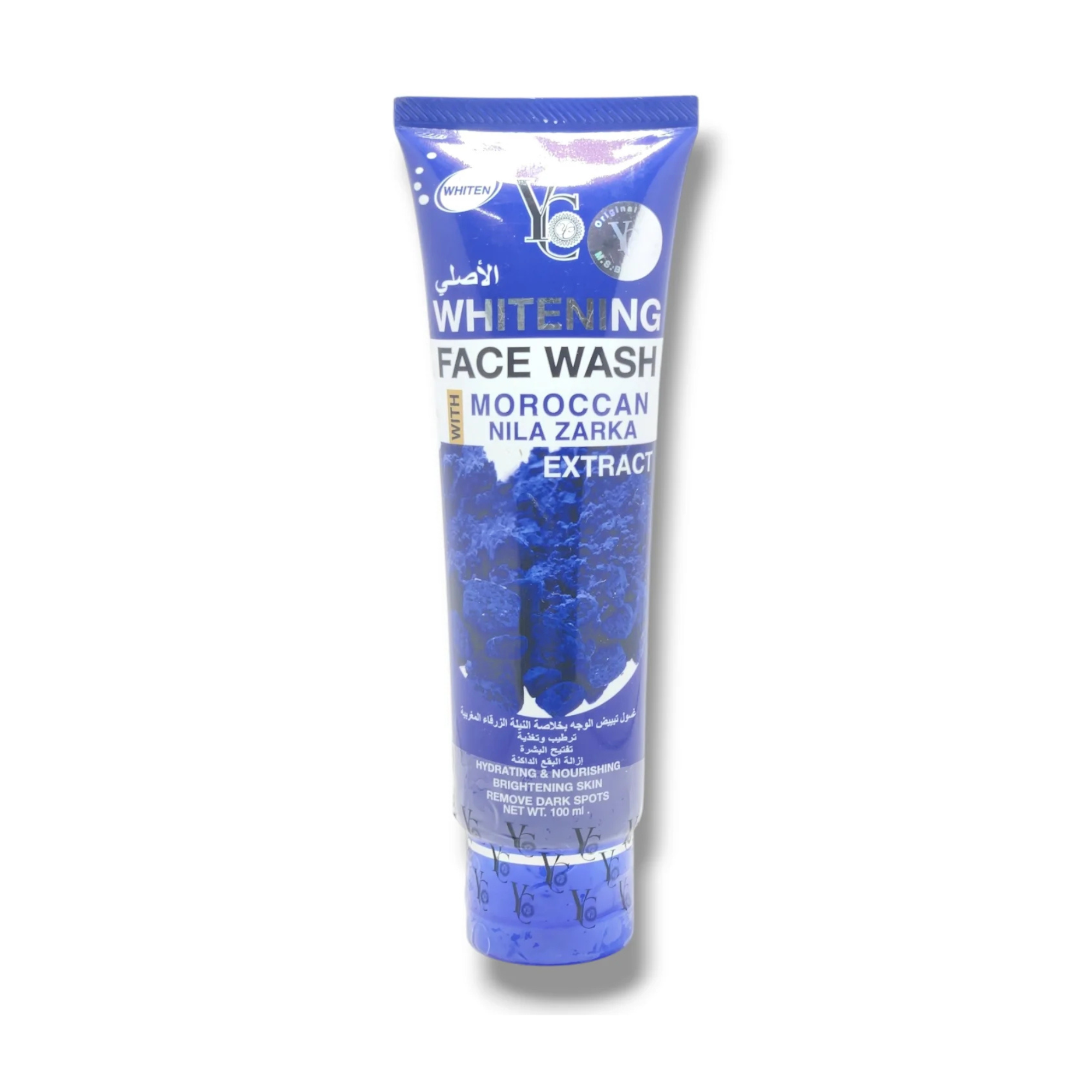 YC Whitening Face Wash with Moroccan Nila Zarka Extract – 100 ml ...