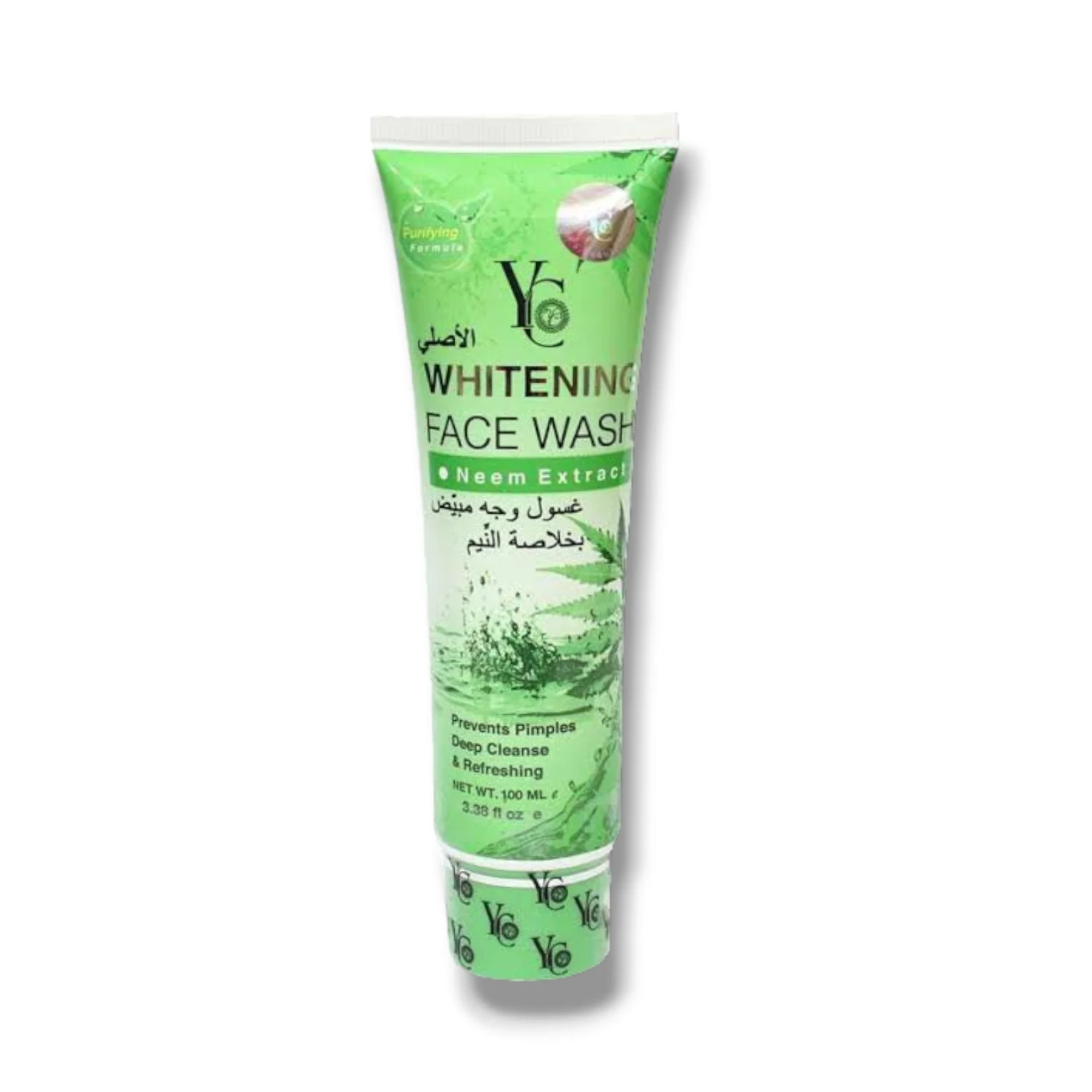 YC Neem Extract Face Wash 100ml | Deep Cleansing & Oil Control Face ...