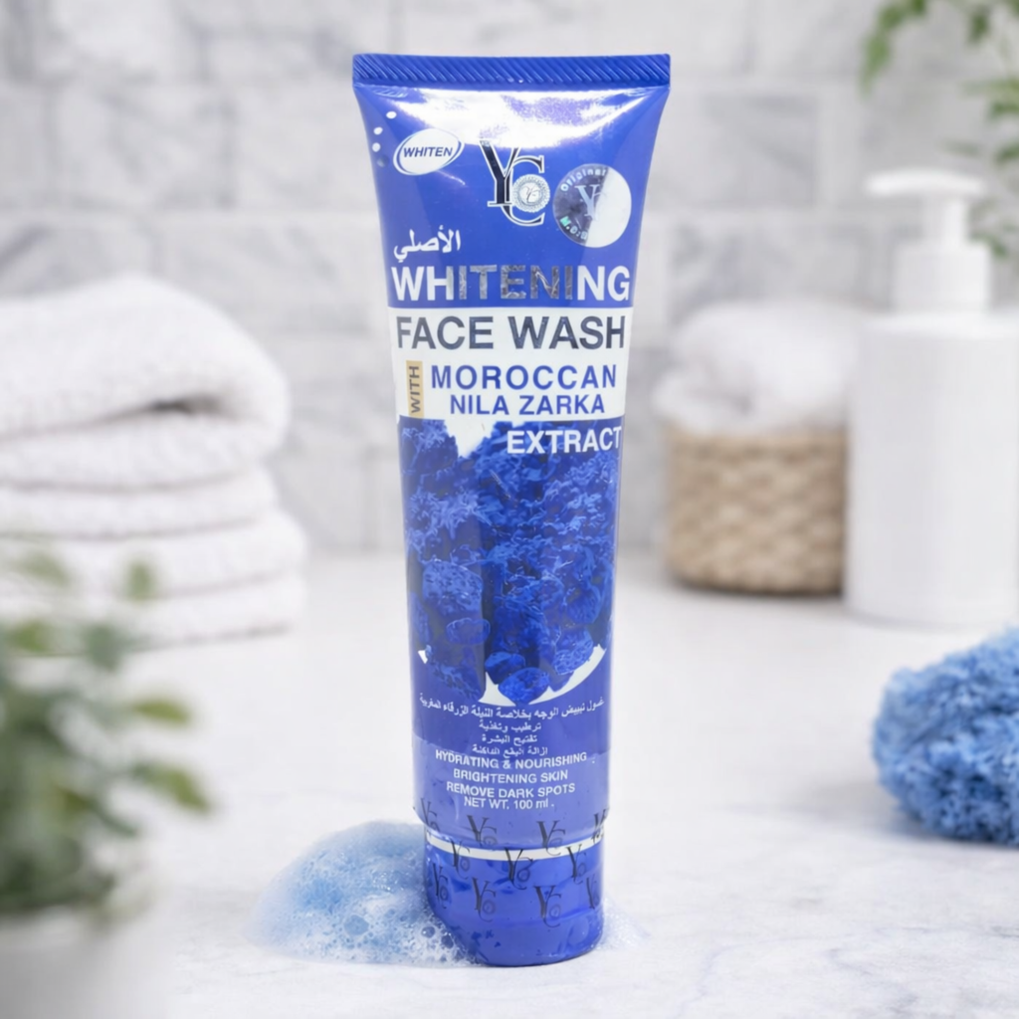 YC Whitening Face Wash with Moroccan Nila Zarka Extract – 100 ml ...