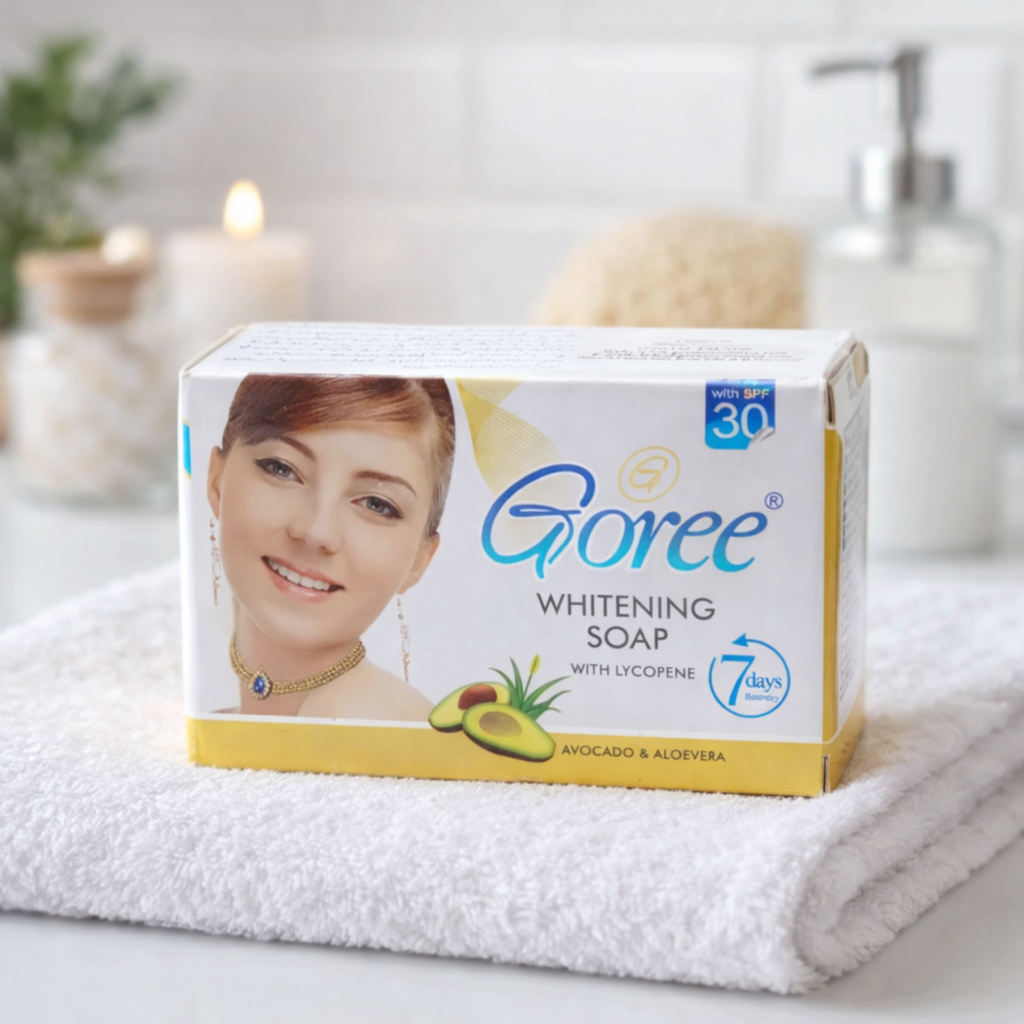 Goree Whitening Soap 100g with Lycopene, Avocado & Aloe Vera | Daily ...