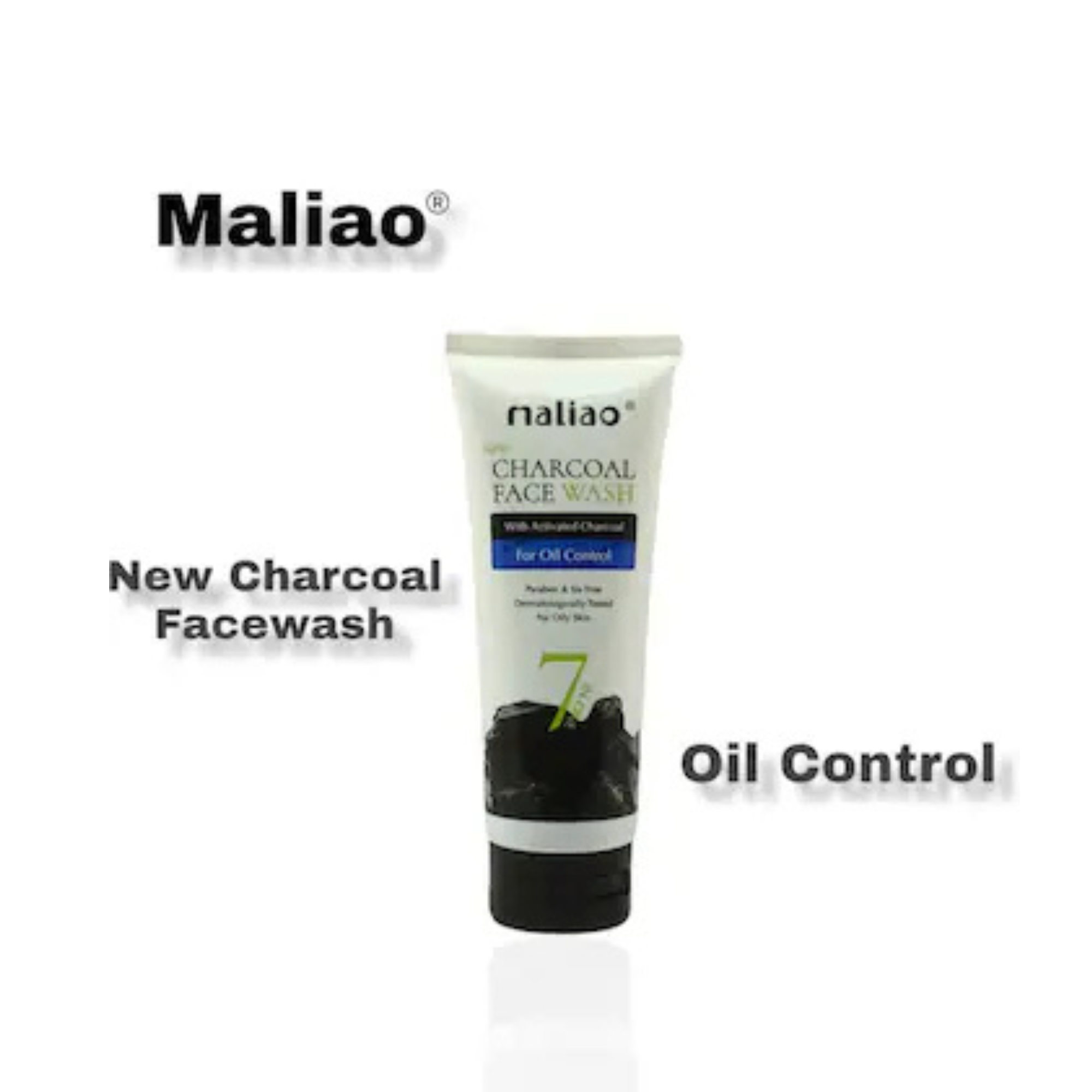 Maliao New Charcoal Face Wash with Activated Charcoal for Oil Control ...