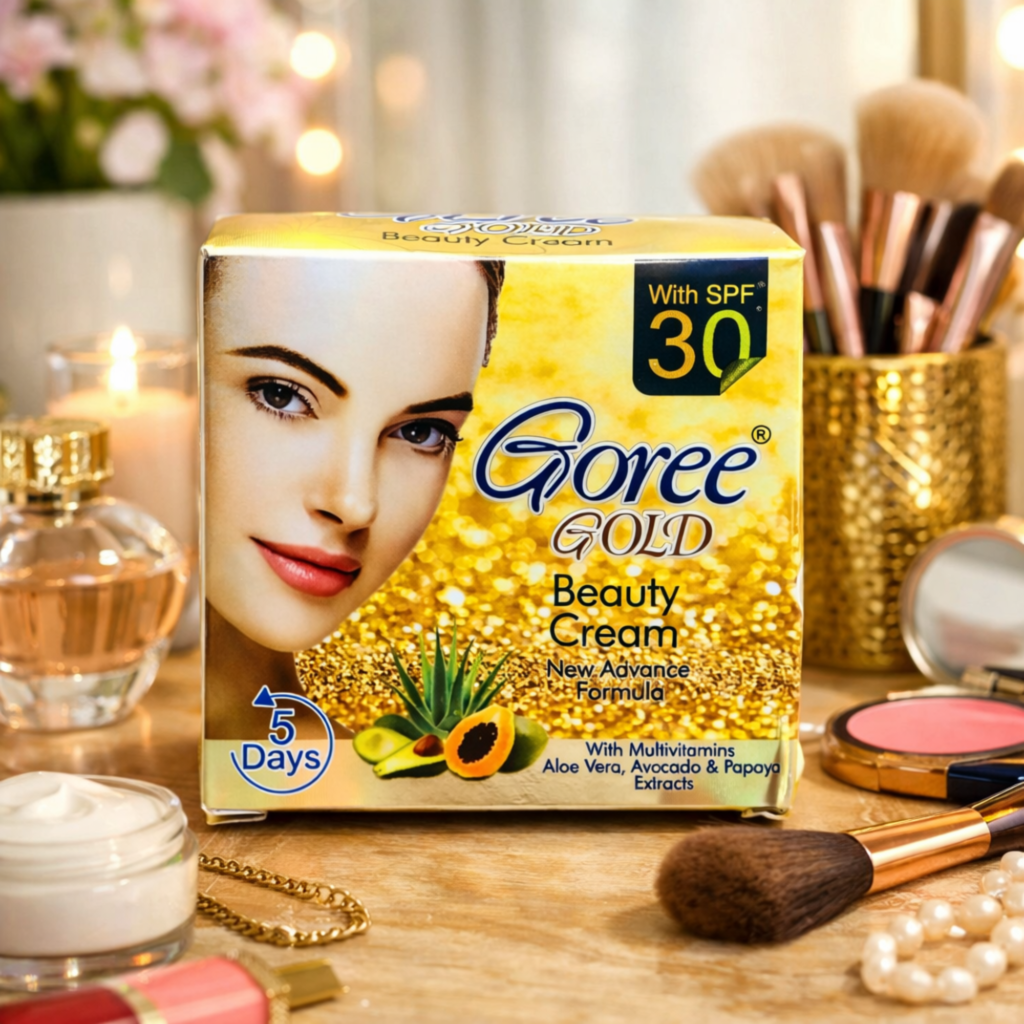 Goree Gold Beauty Cream 20g with SPF 30 | Aloe Vera, Avocado & Papaya ...