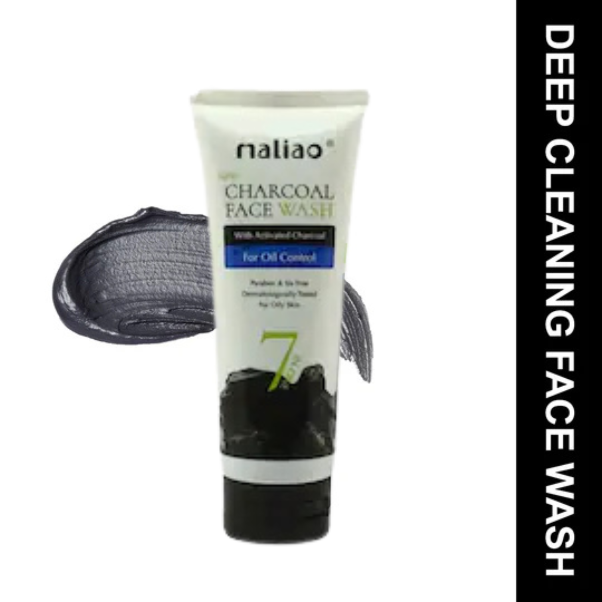Maliao New Charcoal Face Wash with Activated Charcoal for Oil Control ...